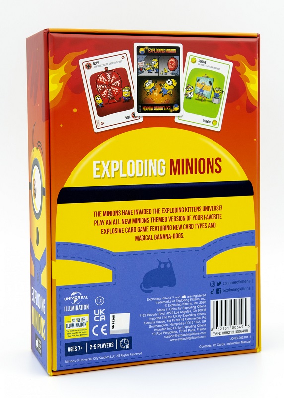 ARB Games :: Games :: Card Games :: Exploding Minions
