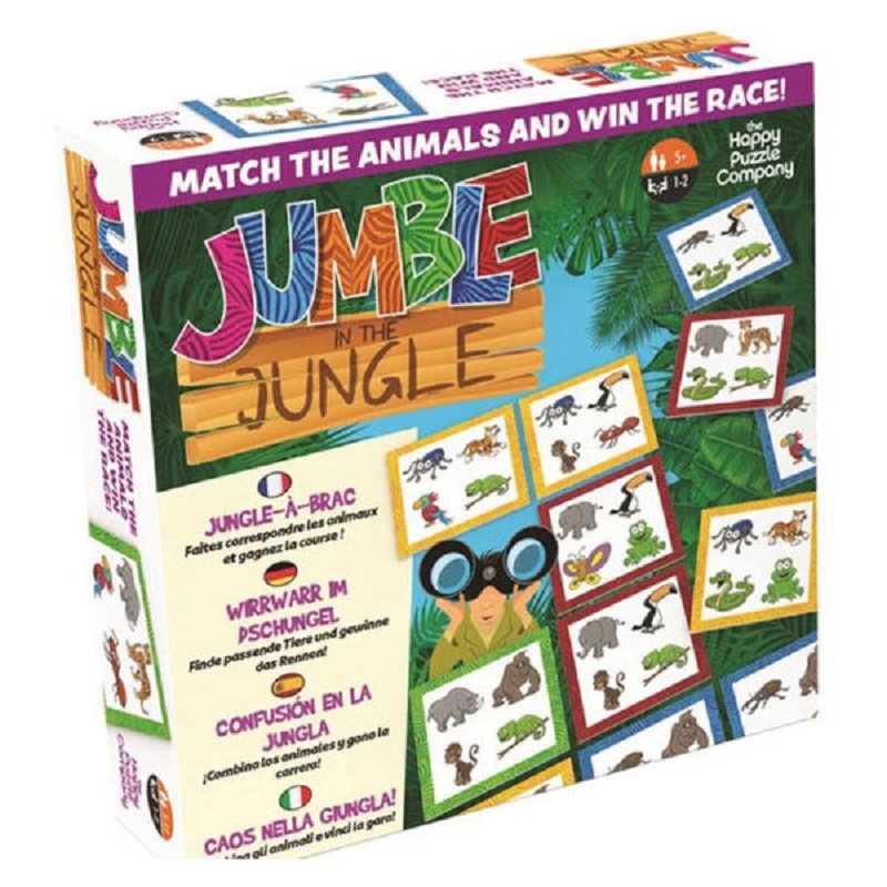 ARB Games :: Games :: Children's Card Games :: Jumble Jungle