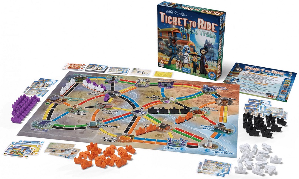 ARB Games :: Games :: Board Games :: Ticket To Ride Ghost Train