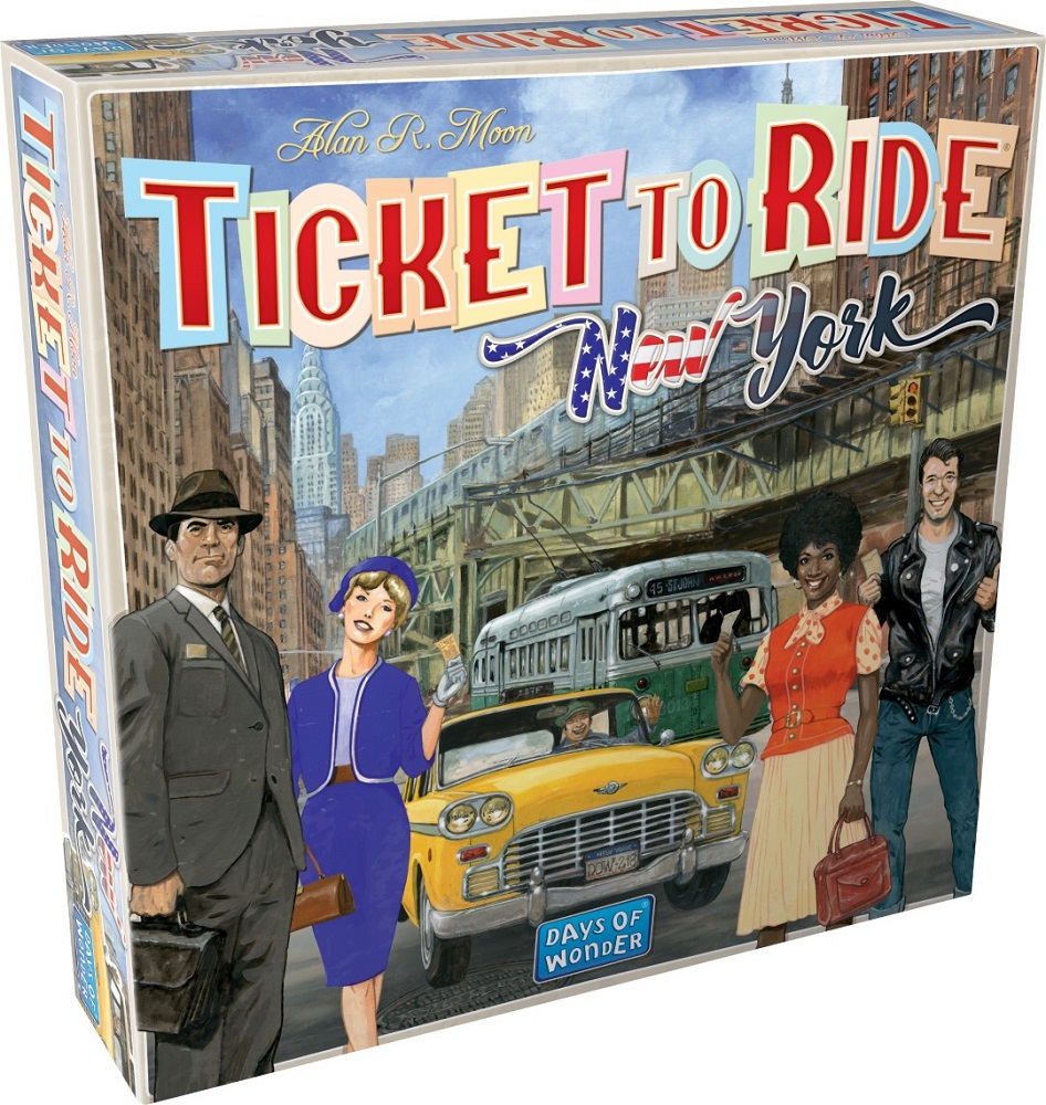 ARB Games :: Games :: Board Games :: Ticket To Ride New York